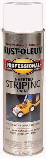 Rust-Oleum 2593838 Professional Stripe Inverted Striping Spray Paint ...