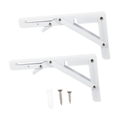 DOITOOL 2pcs 8 Billy Triangle Stand Wall Mount Folding Bench Brackets ...