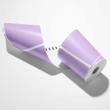 Package Mint Purple Roll Thermal Labels - 4x6 Inches Waterproof ...
