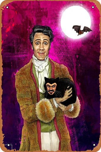 NIUMOWANG Metal Sign - Vampstyle (What We Do in The Shadows) Tin Poster ...