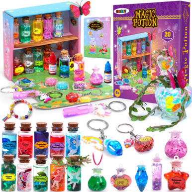 Golray Fairy Magic Potion Making Craft Kit for Kids Girls Aged 6+, 21 ...