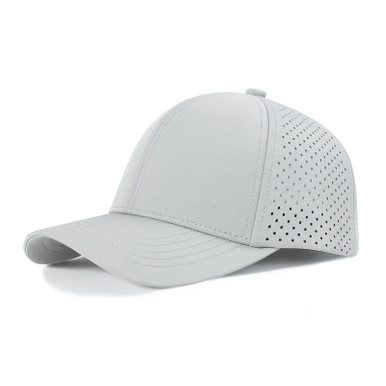 VOBOOM Men Quick Dry Baseball Cap Laser Cut Mesh Ball Cap Curved Brim ...