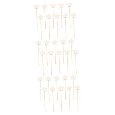 ERINGOGO 30 Pcs Star Wand Princess Diy Painting Fairy Wand Pinata Party ...