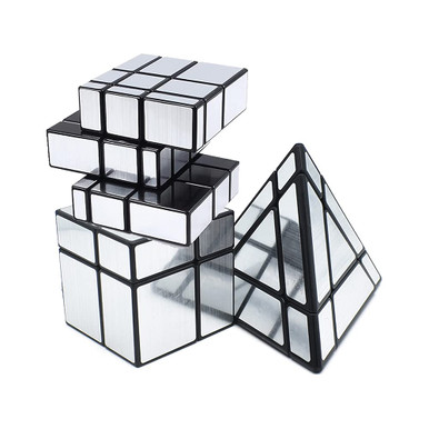 AI-YUN Speed Cube Set of 3 Pack, Mirror Cube Set of 2x2 3x3 Mirror and ...