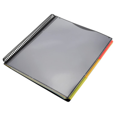 Ciieeo Coil Notebook Folder Binder Pockets Spiral Project Organizer ...
