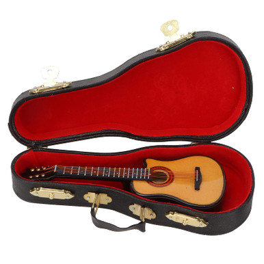 Pokerty9 Mini Musical Instrument, Instrument Ornaments Mini Guitar ...
