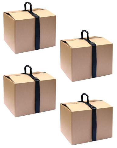 QWORK Carrying Strap with Handle, 4 Pack Heavy Duty Ordinary Luggage ...