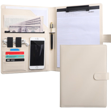 12.8 * 9.6 inch Portfolio Case Business Padfolio, Smart Phone is Usable ...