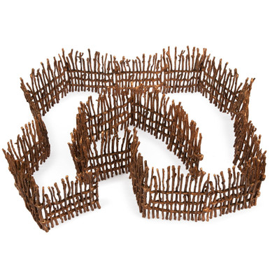 Toymany 24PCS Farm Fence Toy Horse Corral Fencing - Plastic Play Fence ...