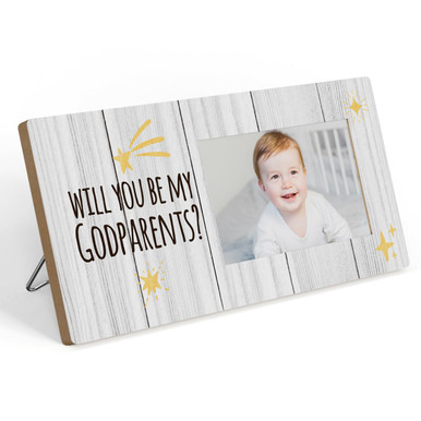 Godparents Proposal Gift Picture Frames Will You Be My Godparents Photo ...
