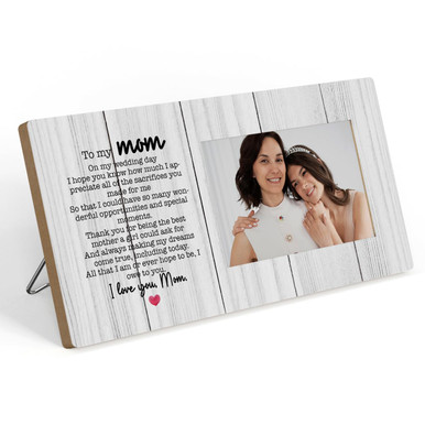 IAXIC Mother of The Bride Gifts Wall Tabletop Frames Picture Frames ...