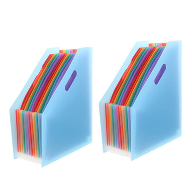 GRIRIW 2pcs Organ Pack Folder Receipt Folder Accordion File Folder ...