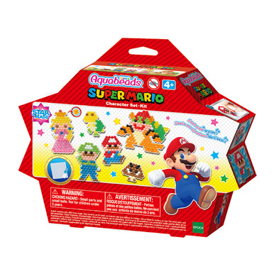 Aquabeads Super Mario Character Set, Complete Arts & Crafts Kit for ...