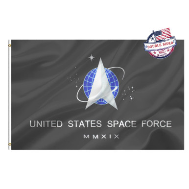 Mosprovie Space Force Flag 3x5 Outdoor Double Sided- Heavy Duty 3ply US ...