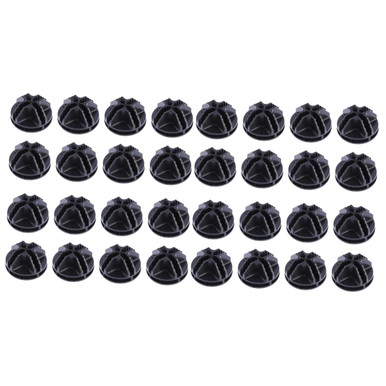 Cabilock 80 pcs Buckle wire grid cube organizer modular closet wire ...