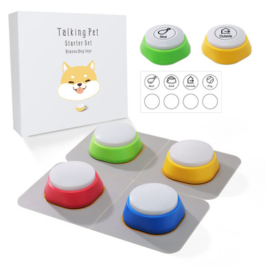 Dog Talking Buttons for Communication, Pet Talking Button Set Gifts for ...