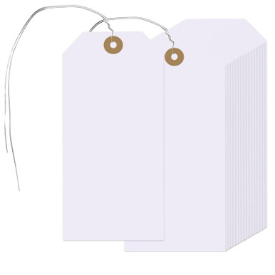 400 Pcs Hang Tags Shipping Tags, 4.72 x 2.36 inches Label Hanging Tags ...