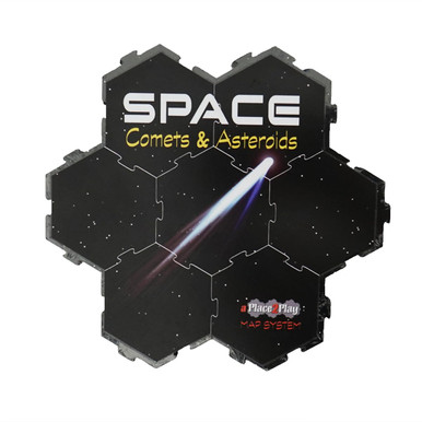 Lost Battalion Games Comets - Space Boardgame Play Tile Sets - Set of ...
