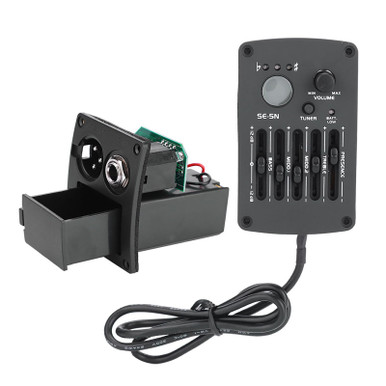 SE?5N 5 Band Guitar Pickup System EQ Equalizer Pickup Tuner, Pickup ...