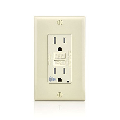 Leviton GFTA1-T SmartlockPro Self-Test Slim GFCI with Audible Trip ...