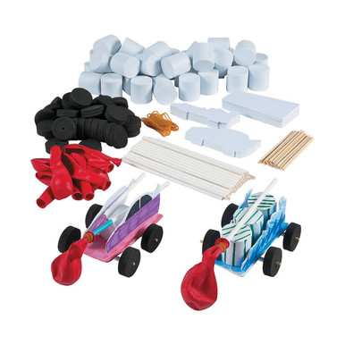 Fun Express DIY Steam Car Kits - Makes 10 - STEM Educational and ...
