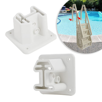 Pool Ladder Flanges for Heavy Duty Resin in-Pool Above Ground Swimming ...