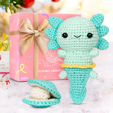 Mewaii Crochet Kit for Beginners, Complete DIY Kit with 40%+ Pre ...