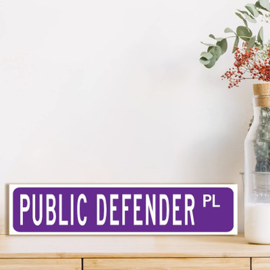 Public Defender Gift Wooden Sign Profession Public Defender Decor Wood ...