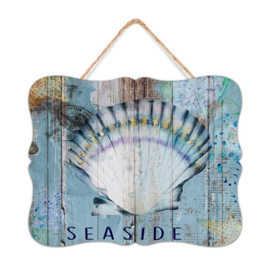 Inspirational Home Decoration Wood Wall Sign Nautical Beach Ocean Theme ...