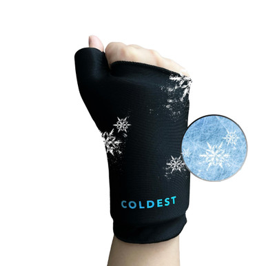 Coldest Thumb Wrist Ice Pack 360 - Adjustable Hand Support Brace ...
