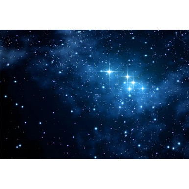Laeacco Starry Night Sky Backdrop Polyester 8x6FT Universe Space Theme ...