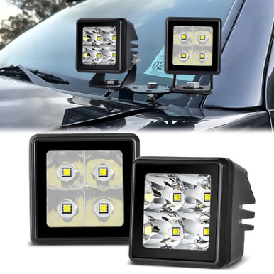 2 Inch LED Pods, SWATOW INDUSTRIES 2PCS 40W Small LED Cube Lights 2 ...