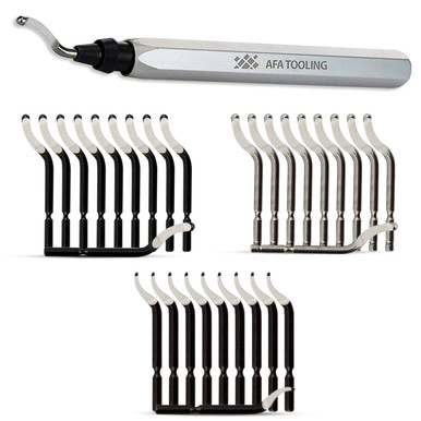 AFA Tooling - Deburring Tool with 31 High Speed Steel Blades - Works on ...
