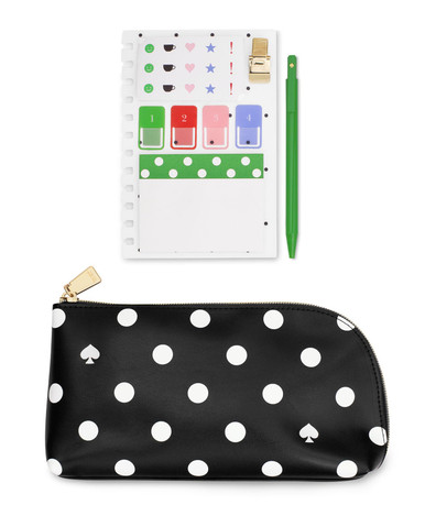 Kate Spade New York Zipper Pouch Filled with Planner Stickers and ...