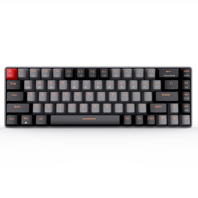 Qisan Mechanical Gaming Keyboard Dual Mode 2.4G/BT Wireless Keyboard ...
