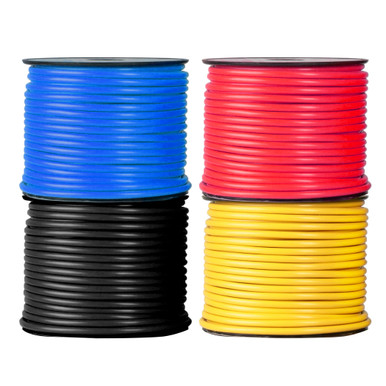 Cablectric 4 Roll 14 Gauge Copper Clad Aluminum Primary Wire - Assorted ...