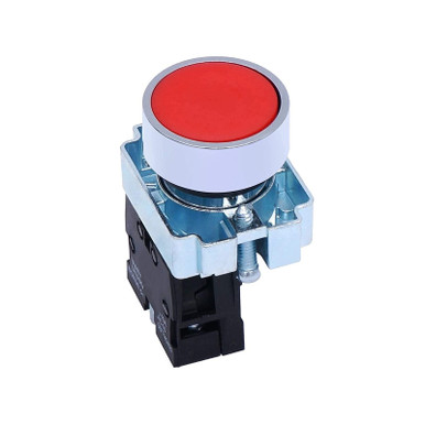 HEPUP 22mm 1 NC Red Momentary Push Button Switch 440V 10A Pushbutton ...