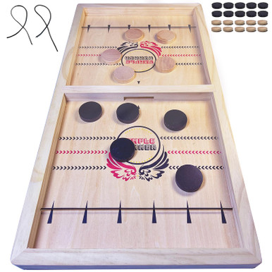Large Fast Sling Puck Game - Super Board Games for a Family Game Night ...