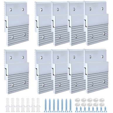 2'' French Cleat Picture Hanger, 10 Pairs Heavy Duty Aluminum Z Clips ...