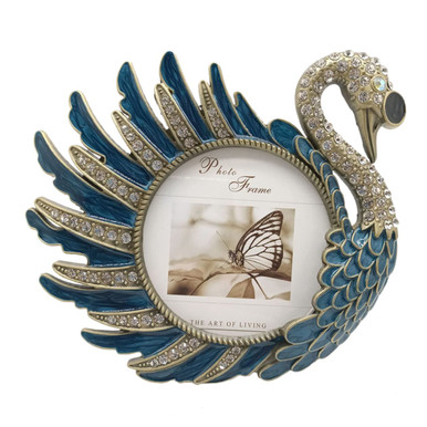 FUNOMOCYA 1pc Swan Metal Photo Frame vintage wedding decor rustic ...