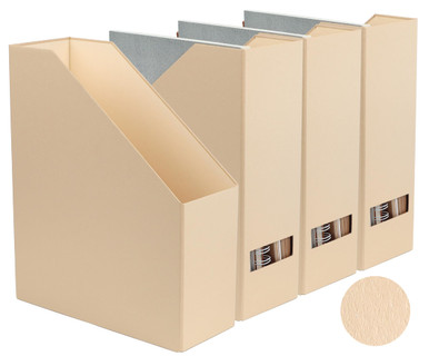 LifeSto Magazine Holder - File Holder and Desk Organizer, Paperboard ...