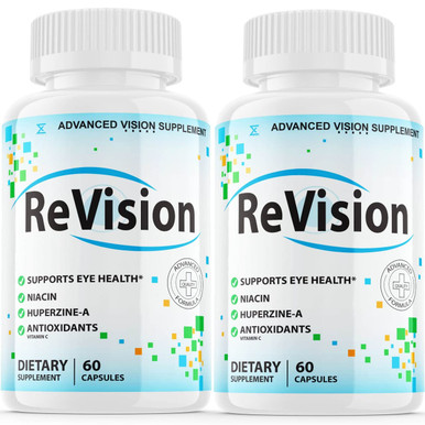 (2 Pack) Revision Eye Supplement, Revision Eye Pro Pills Capsules ...