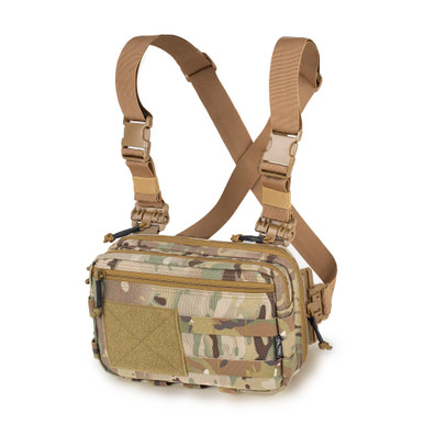 CLTAC Tactical Chest Rig Bag Concealed Carry CCW Sling Backpack ...