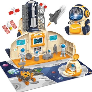 Fistone Space Toy, Spaceship Toy with Astronaut Figures, Space Rover ...