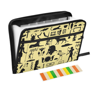 Expandable Accordion Folder Ancient-Egyptian-Soldier-ankh Expanding ...