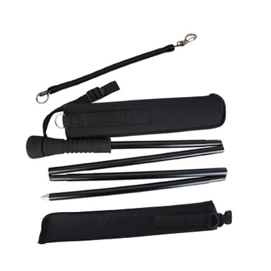 EUPHENG Fold-able Wading Staff Safe Locking System No Need to Adjust ...