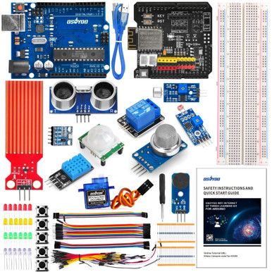 OSOYOO WiFi Internet of Things Learning Kit for Arduino | Include ESP8266 WiFi Shiled | Smart ...