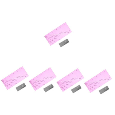 SEWACC 5 Sets Patchwork Ruler Sewing Gauge Binding Tools for Quilting ...