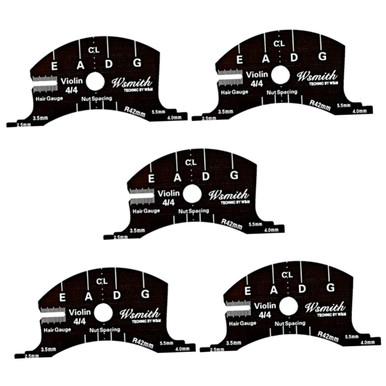 ERINGOGO 5pcs Measuring Tools Violin Fingerboard Scraper Violin Bridge ...