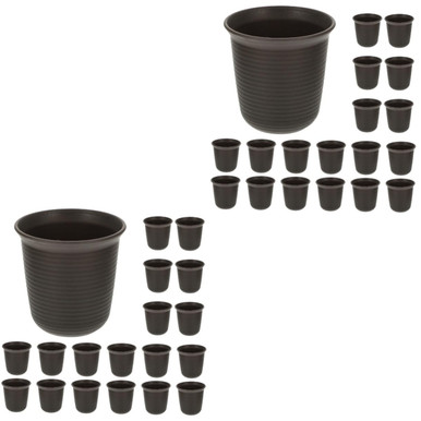 BESTOYARD 40 Pcs Plant Pot Round Plant Pots Planters for Indoor Plants ...